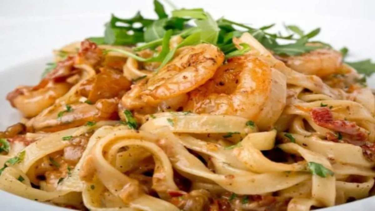 Spaghetti Aux Crevettes Et Beurre à Lail Extra Unique Recette Facile